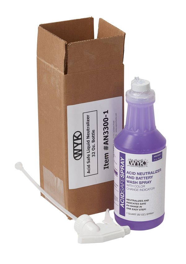 AcidSafe Battery Wash/Indicating - Neutralizer Spray-32oz Bottle - IBP ...