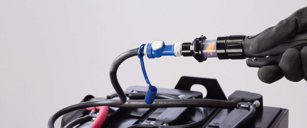 Forklift Battery Watering - IBP (shopibp.com)